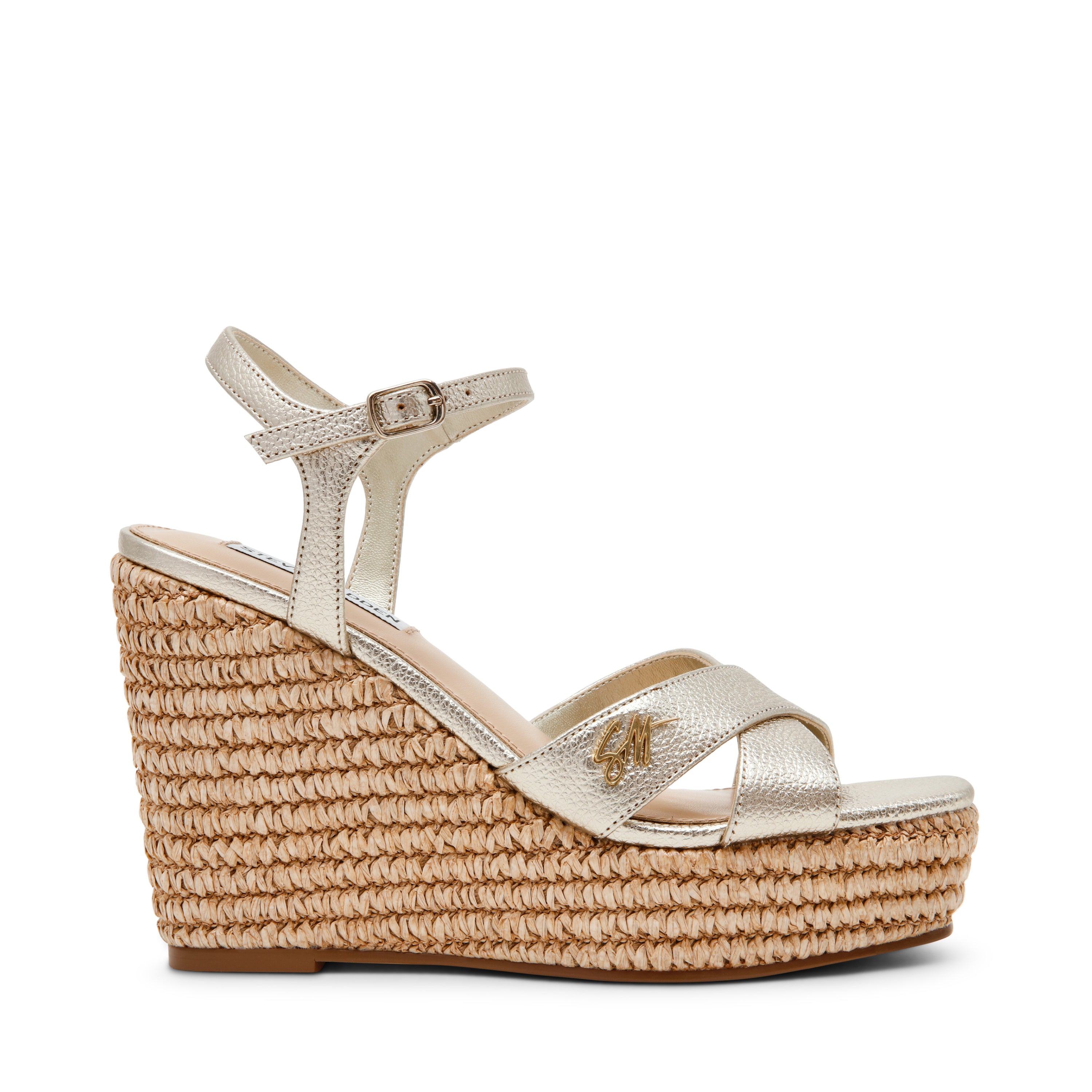 Sandalias de plataforma Cylo Doradas Steve Madden – Steve Madden Panama