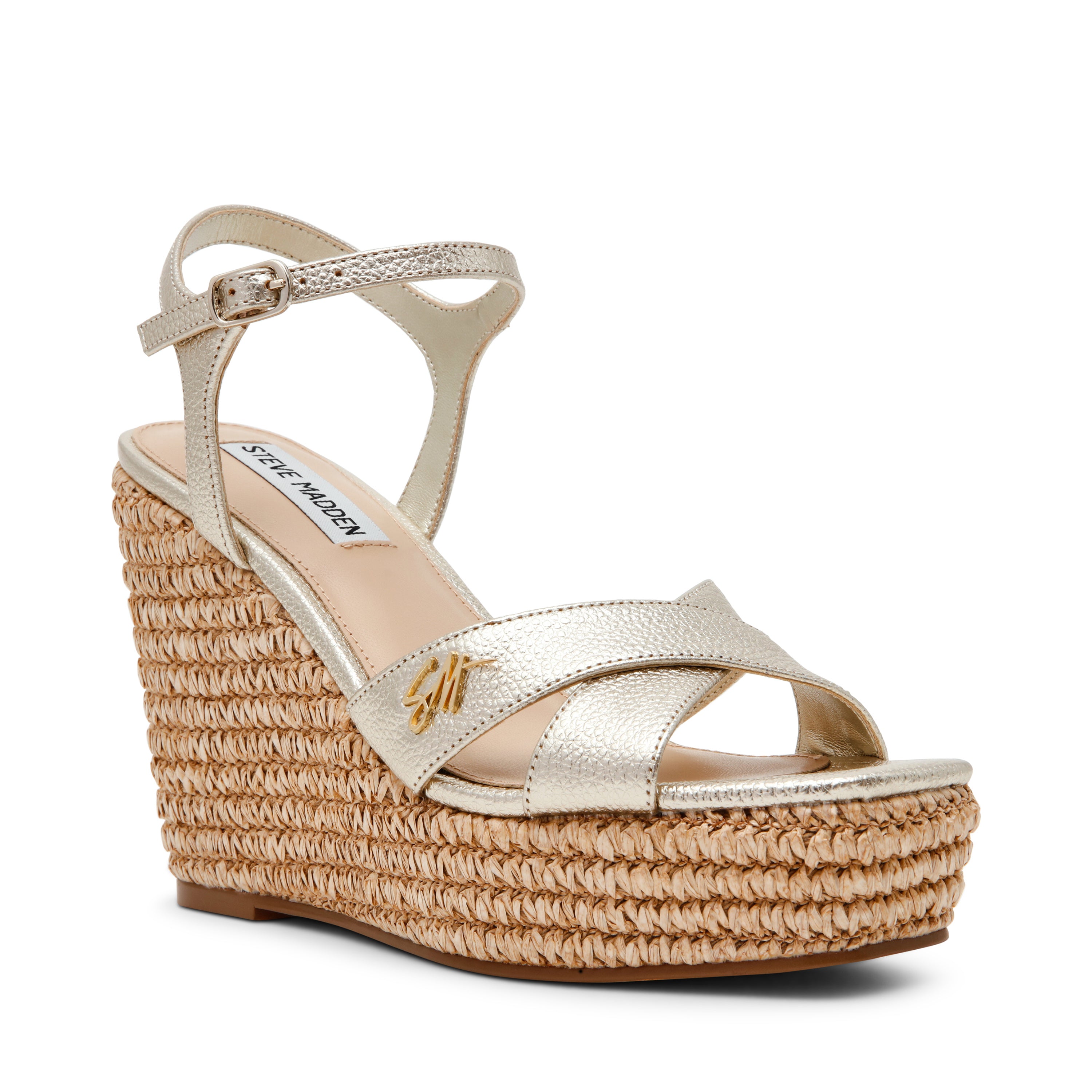 Sandalias de plataforma Cylo Doradas Steve Madden – Steve Madden Panama